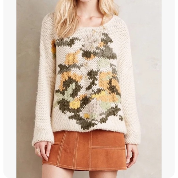 Mes Demoiselles | Sweaters | Mes Demoiselles Apennine Ejas Sweater Chunky Knit Alpaca Wool Size ...